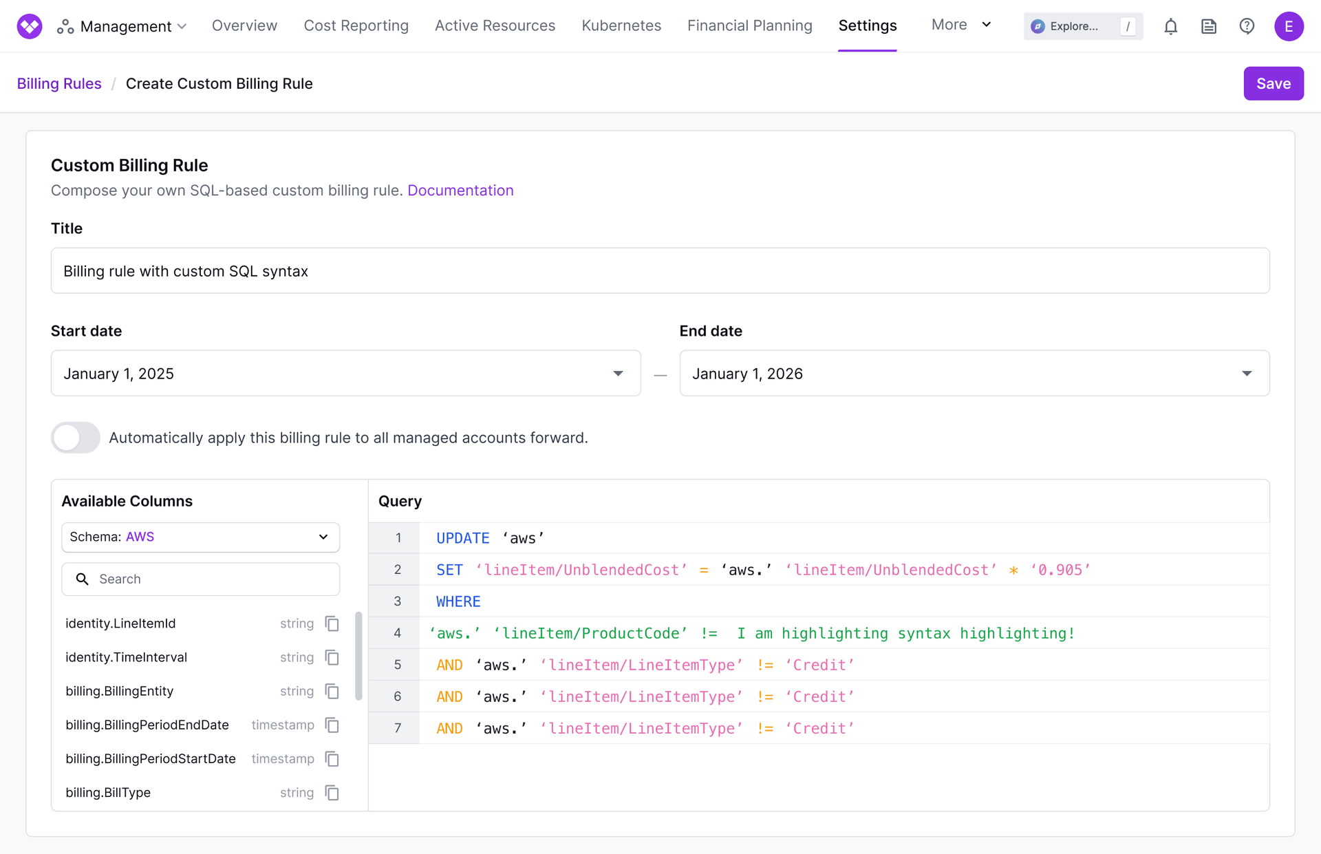 Vantage Launches SQL Billing Engine for MSPs: Gain Complete Control Over Customer Pricing | Vantage